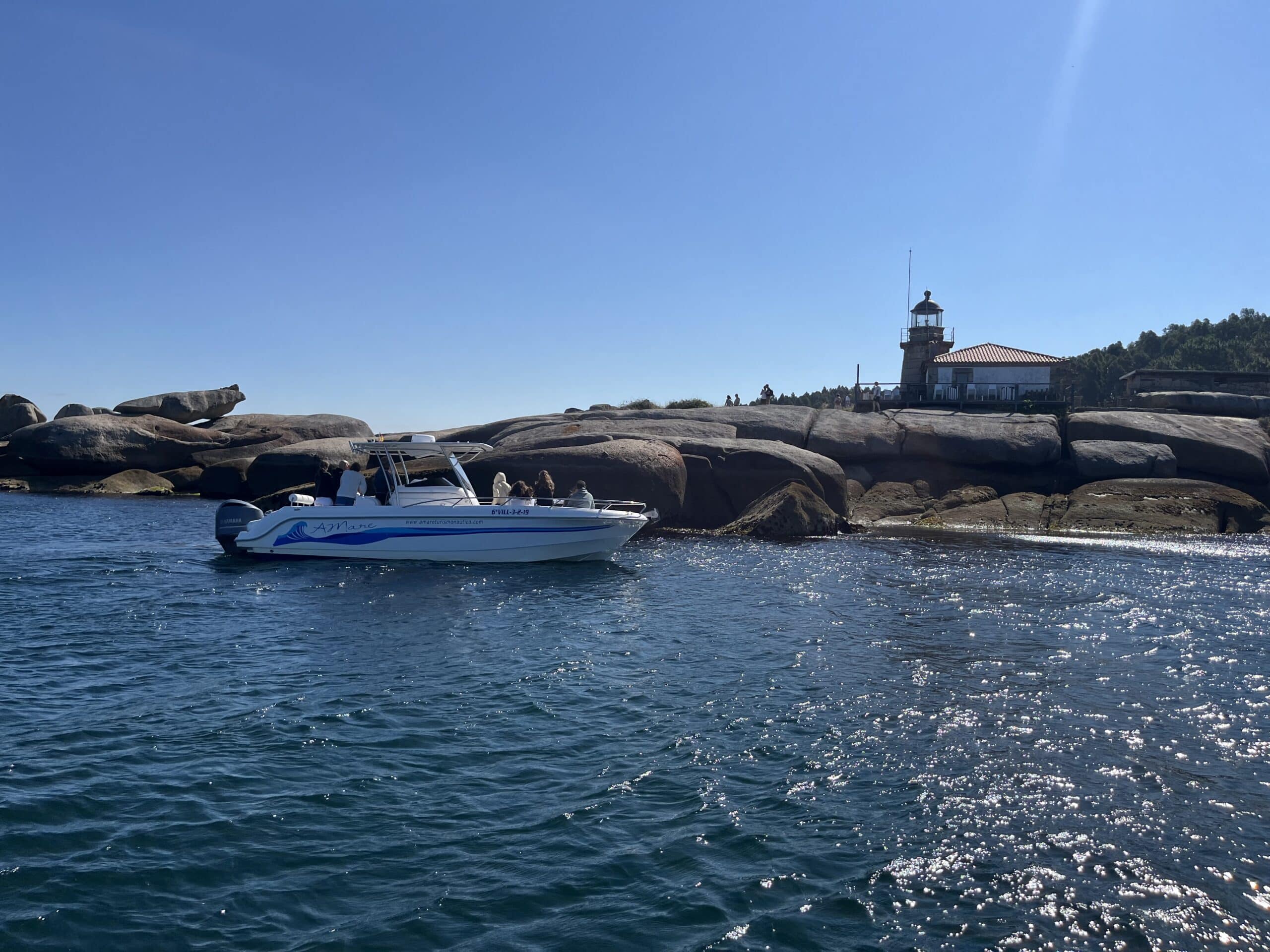 Paseo En Barco Por La R a De Arousa Amare Turismo N utico